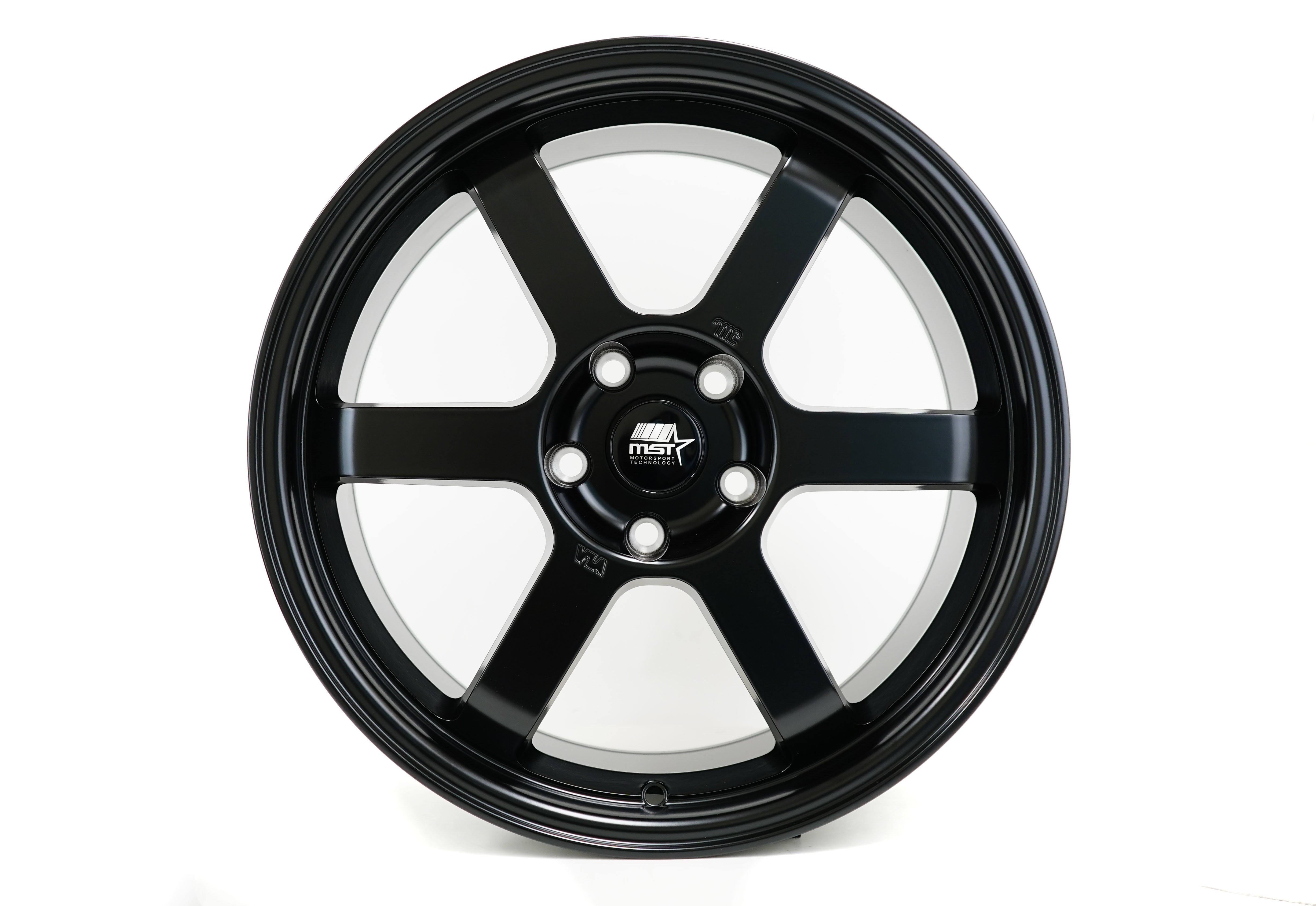 Time Attack Matte Black 18x8.5 5X114.3 Offset +40 | MST Wheels – MSTWheels