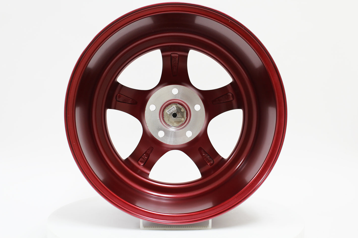 MT07 - Candy Red w/Machined Lip - 17x9.0 5x114.3 Offset +20 – MSTWheels